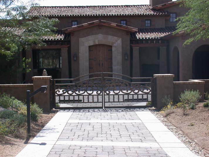 GALLERY - GRAND ENTRY GATES - Freiteg Custom Iron